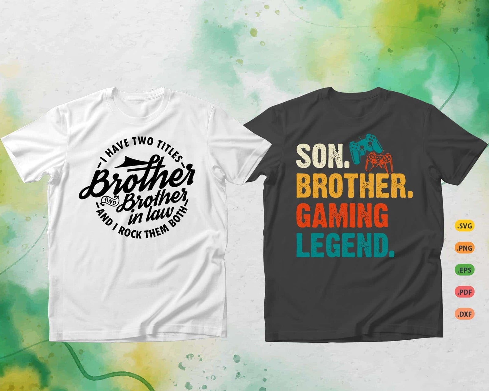 Brother Svg T-shirt Design Bundles | Silhouettefile