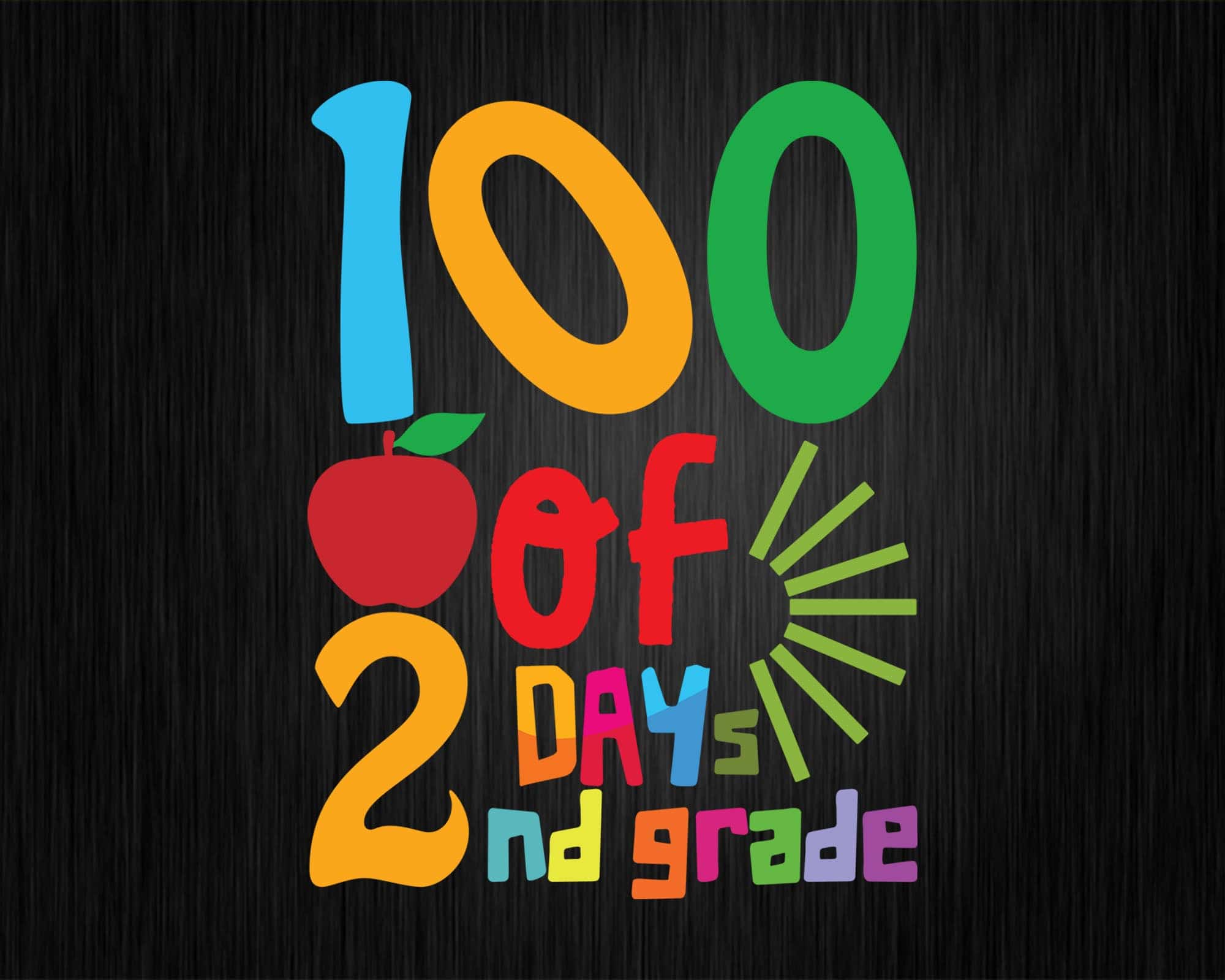 100th Day Second Grade Student Svg Png Cricut Files | Silhouettefile
