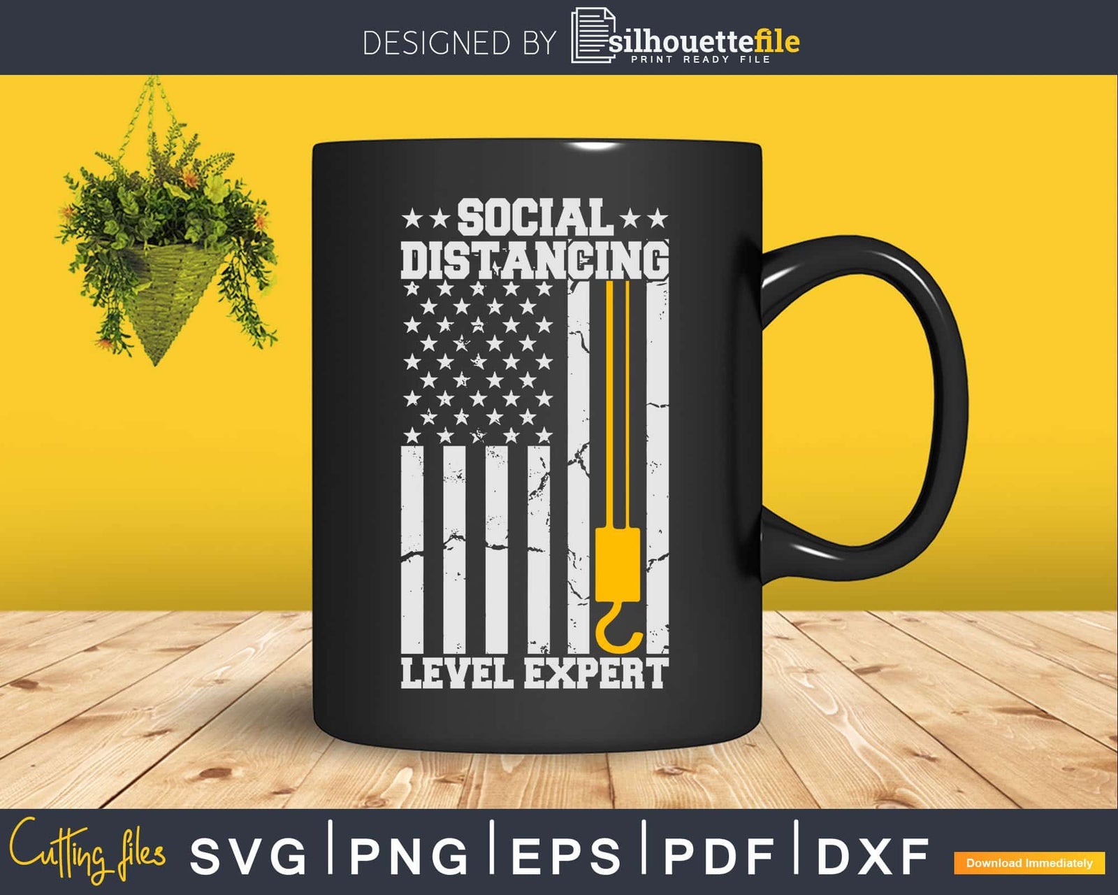 American Social Distancing Level Expert Svg Dxf Cricut Files ...