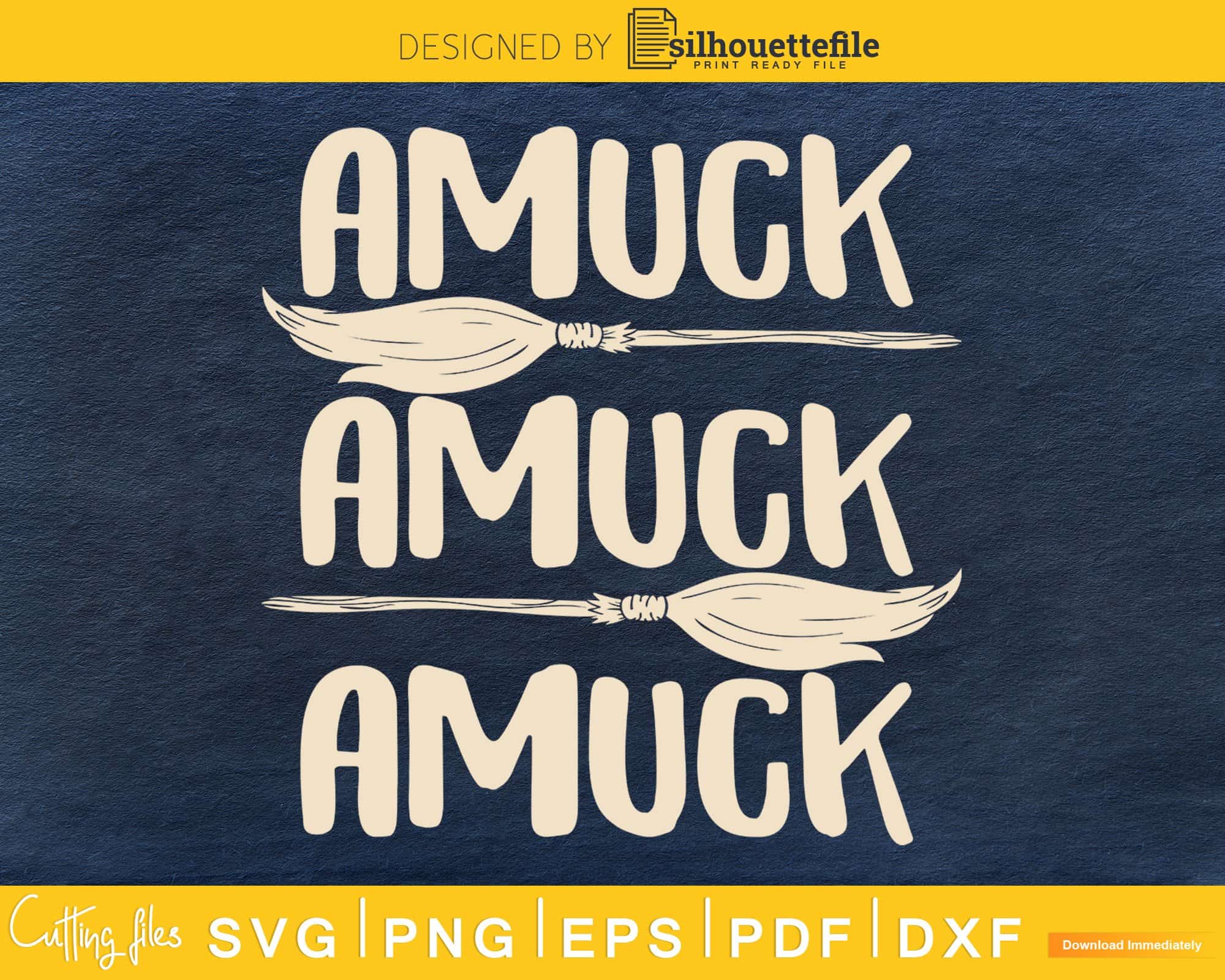 Amuck Amuck Amuck Hocus Pocus Halloween svg craft cut files ...