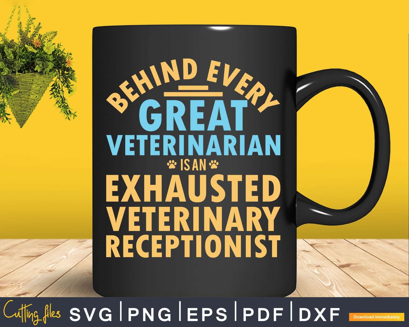 Behind every veterinarian exhausted veterinary receptionist Svg ...