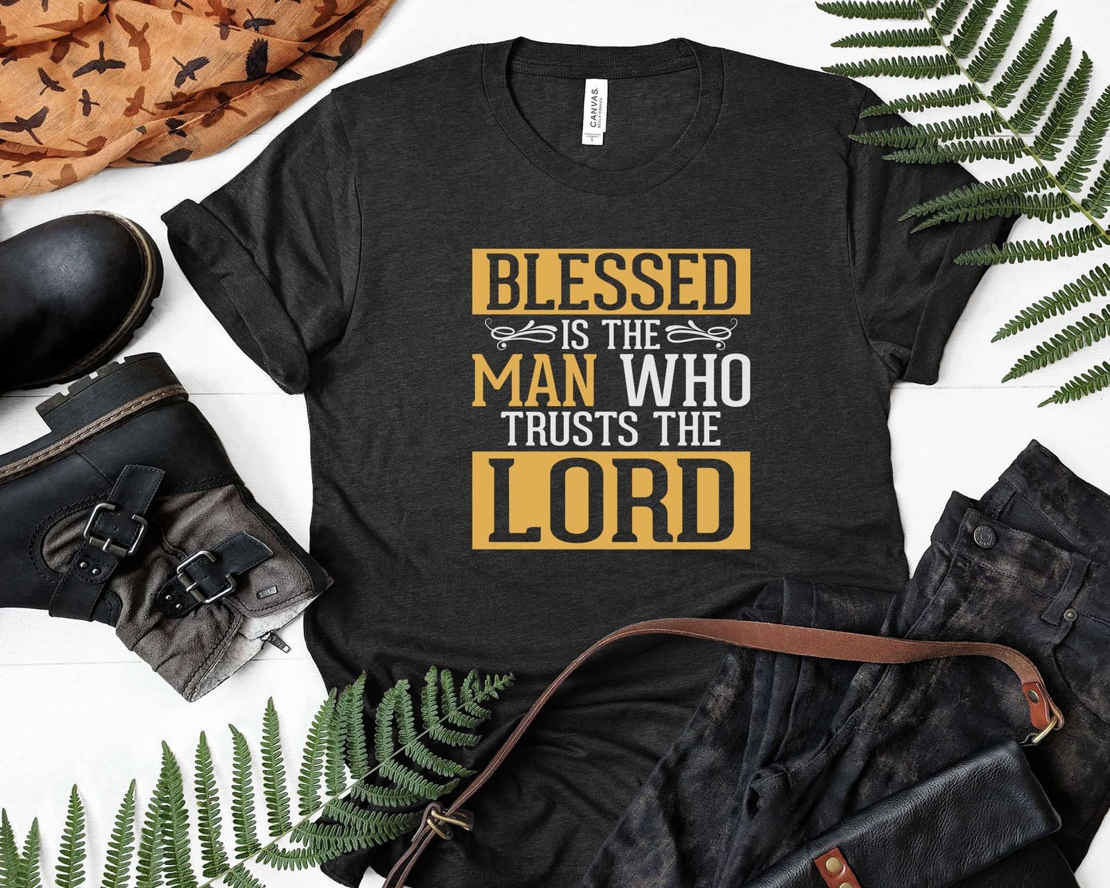 Blessed Is The Man Who Trusts The Lord Jesus Svg Png Cricut Files ...