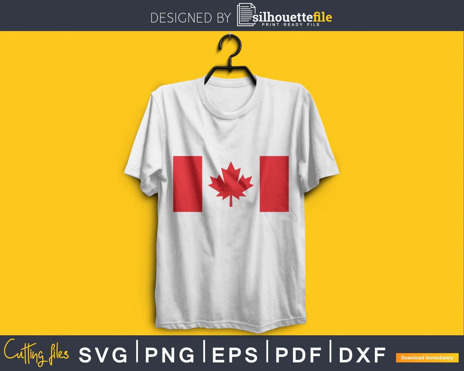 Canadian Flag svg cricut cut files | Silhouettefile
