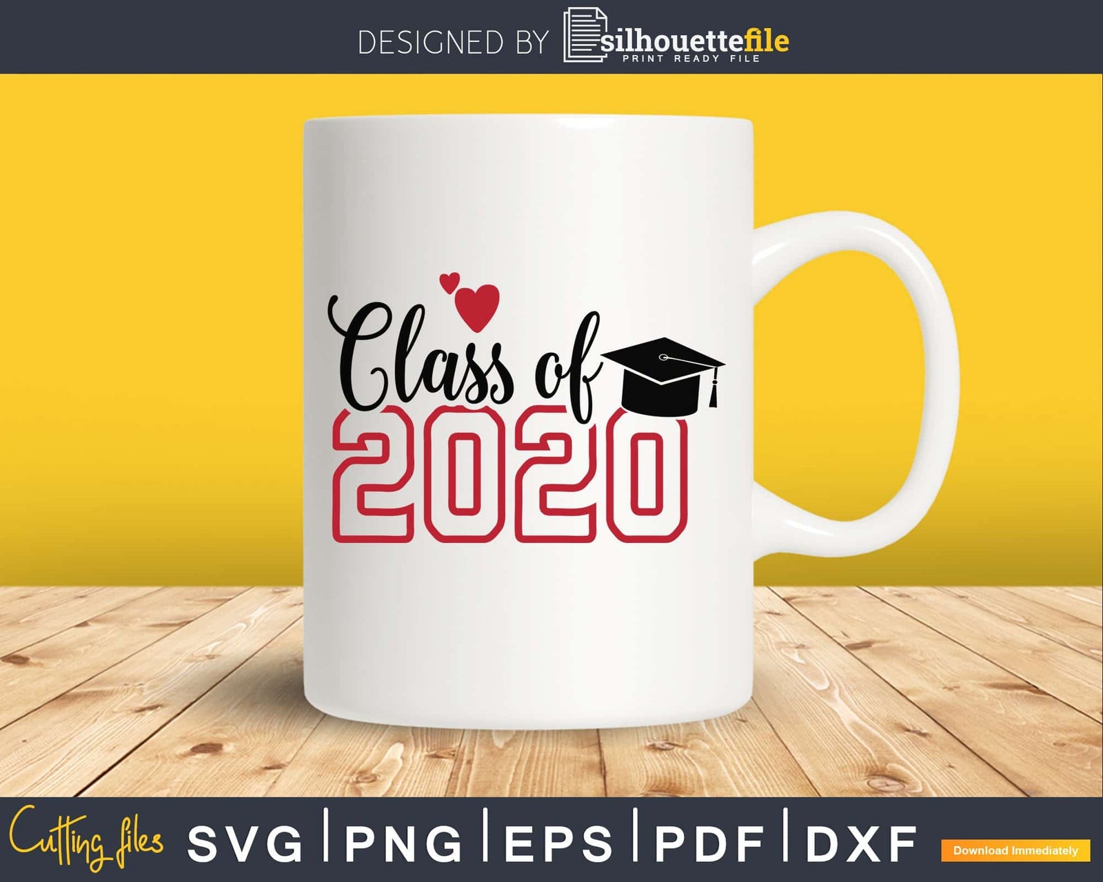 Class of 2020 High School Graduation svg cricut digital | Silhouettefile