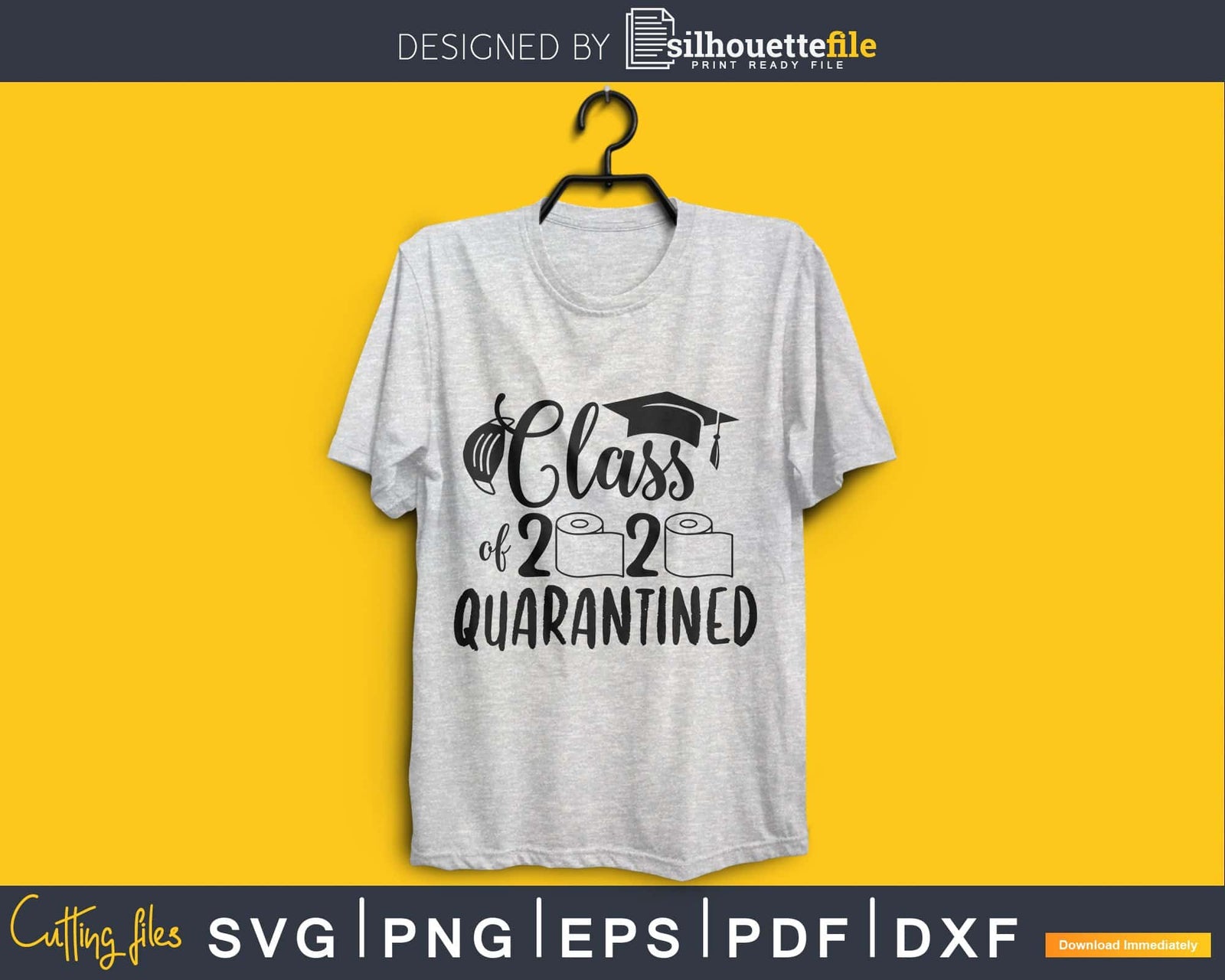Class of 2020 Quarantined svg cricut digital svg cutting | Silhouettefile