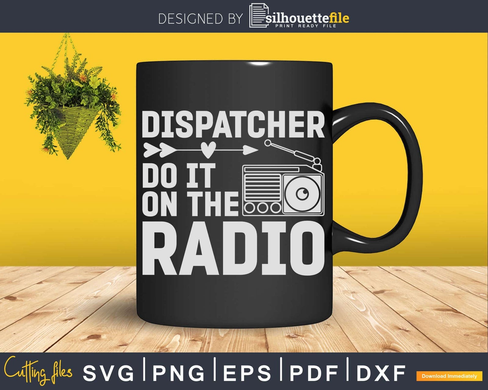 Do It On The Radio Emergency Fire 911 Dispatcher Svg Design Files ...