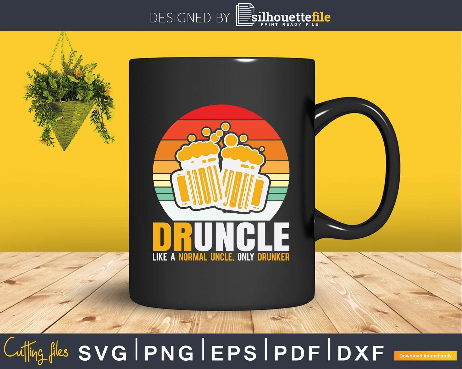 Drunkle Drunk Uncle Definition Like A Normal Svg Dxf Cricut ...