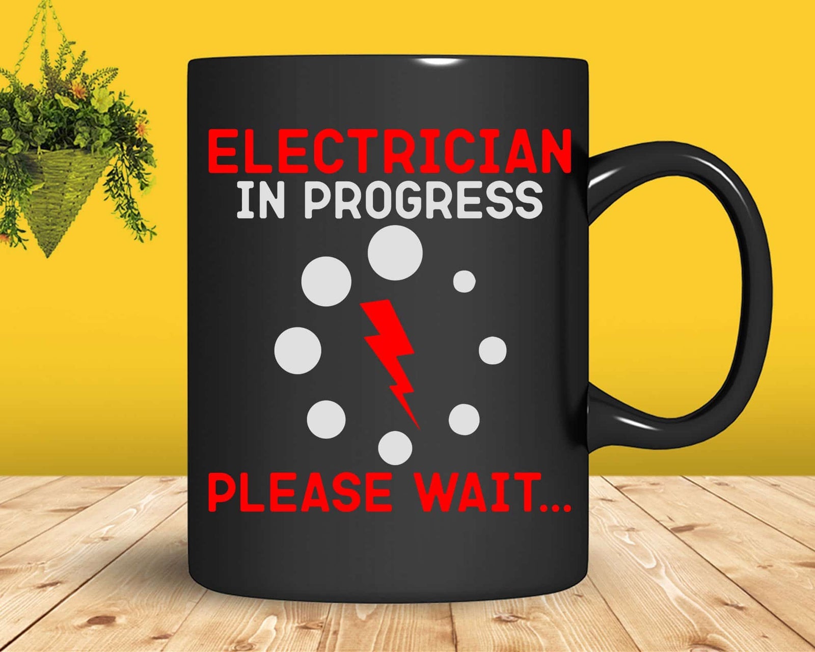 Electrician Journeyman Wireman In Progress Svg Png Files | SilhouetteFile