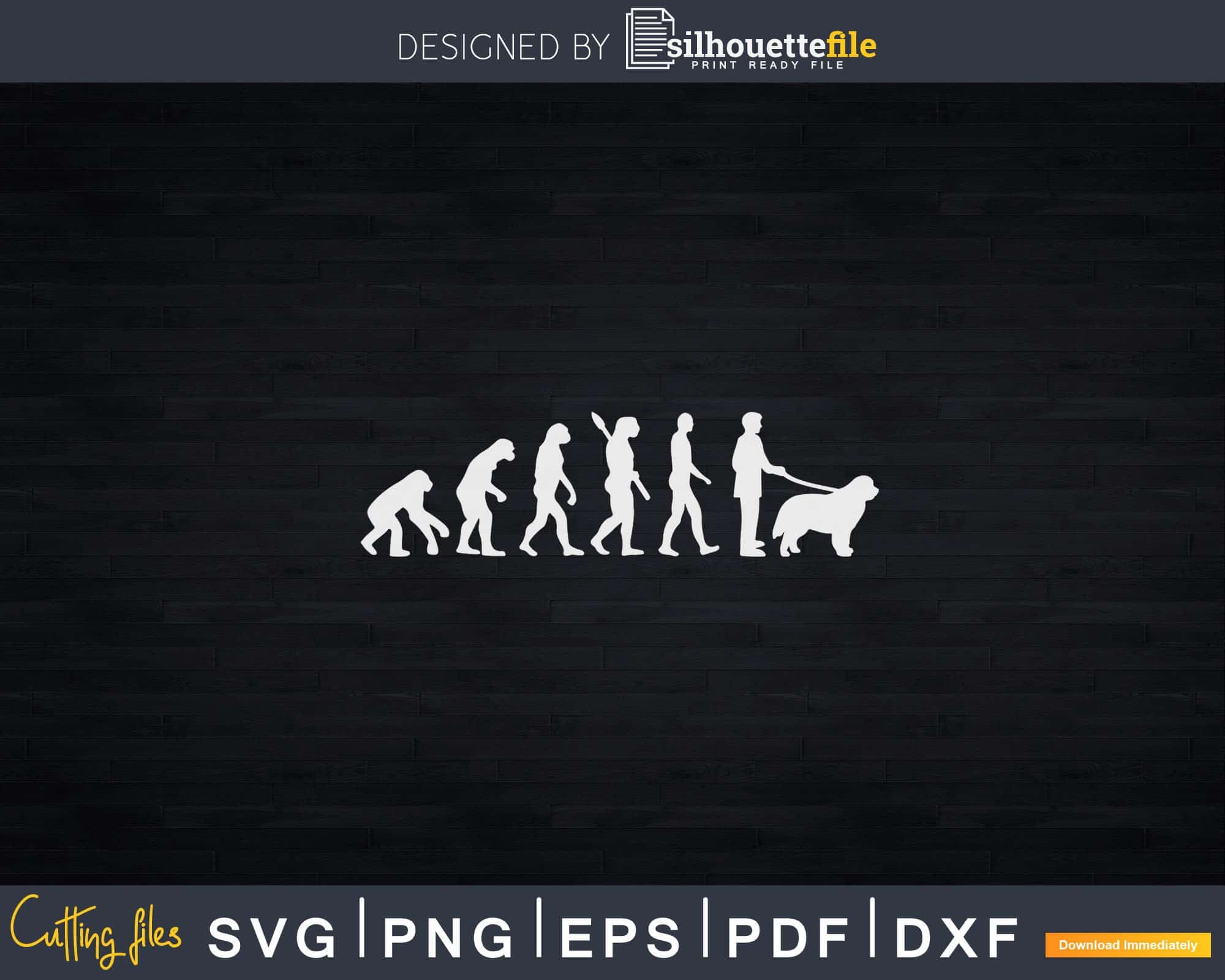 Evolution Newfoundland Svg Files For Cricut | Silhouettefile