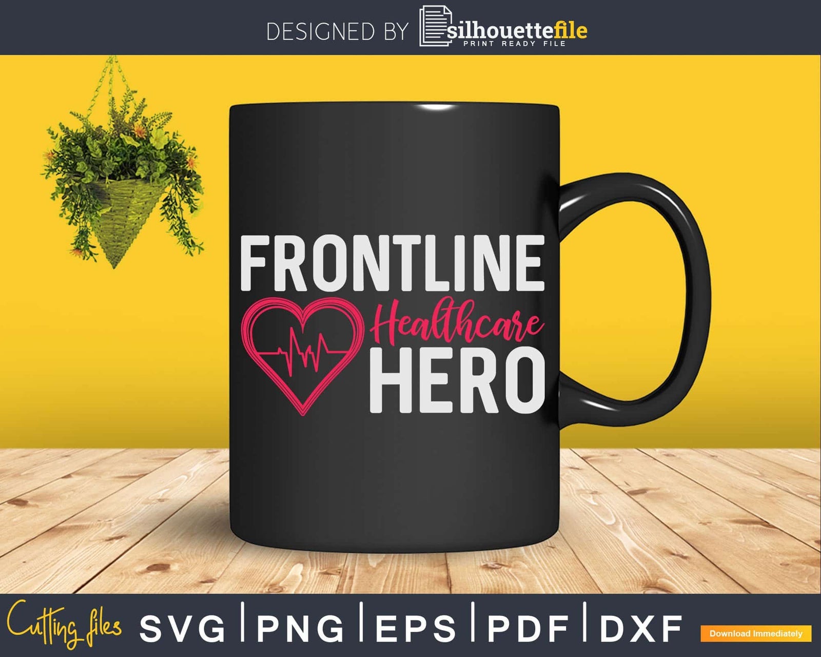 Frontline Hero Healthcare Frontline Essential Worker Svg Cut Files ...