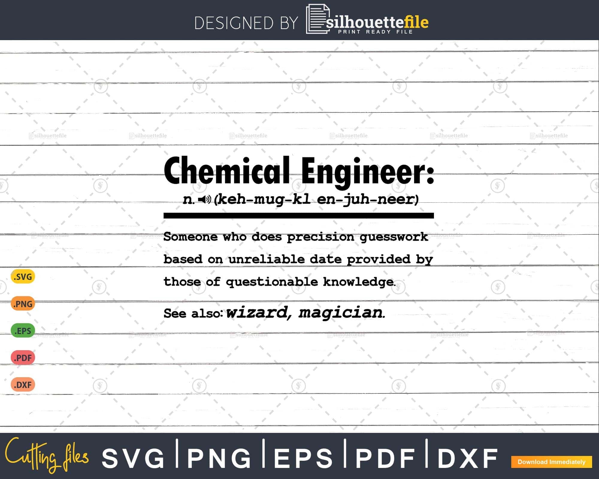 Funny Chemical Engineer Definition Graduation Svg Png Crafts File ...