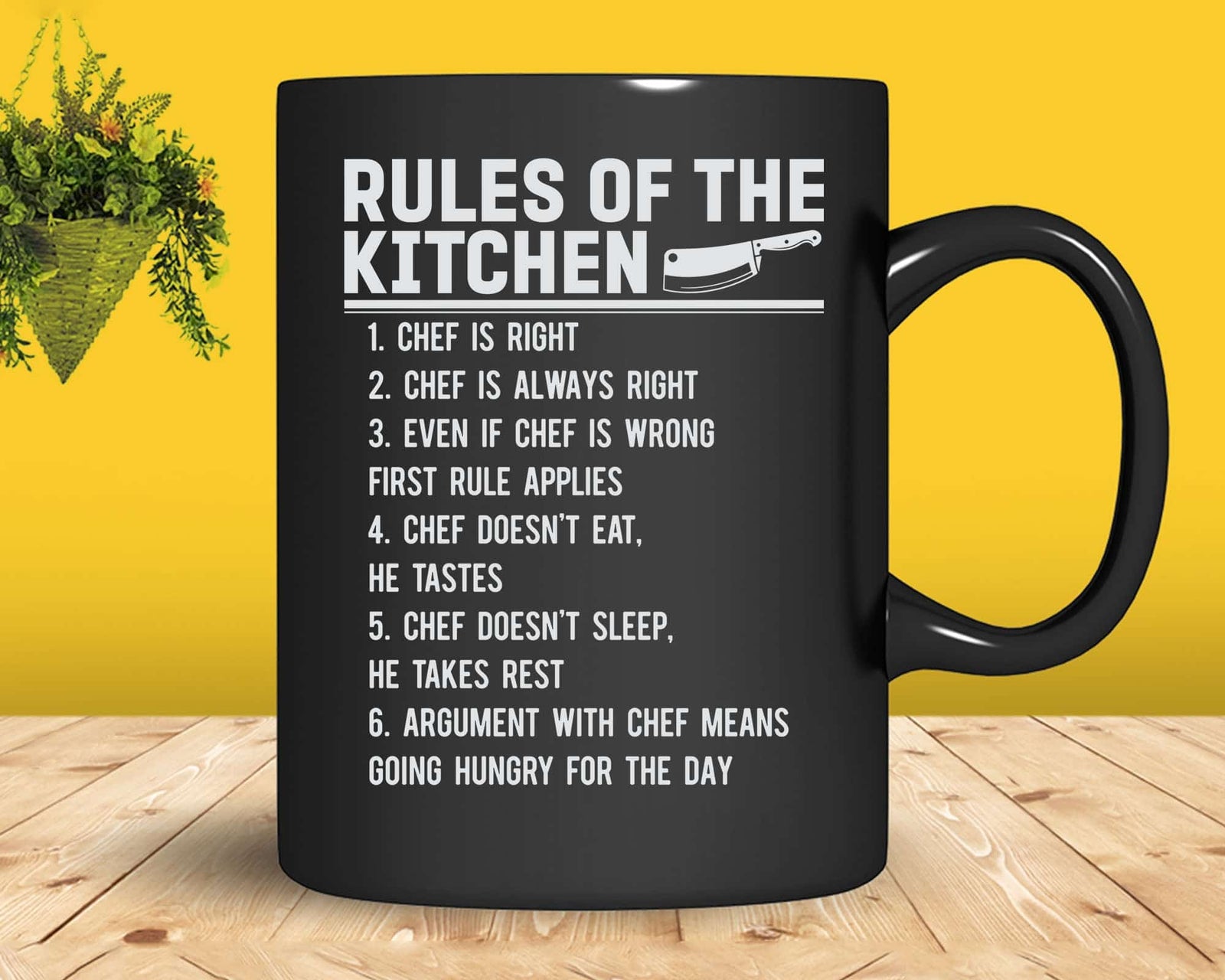 Funny Rules Of The Kitchen Chef Svg Png Cricut Files | SilhouetteFile