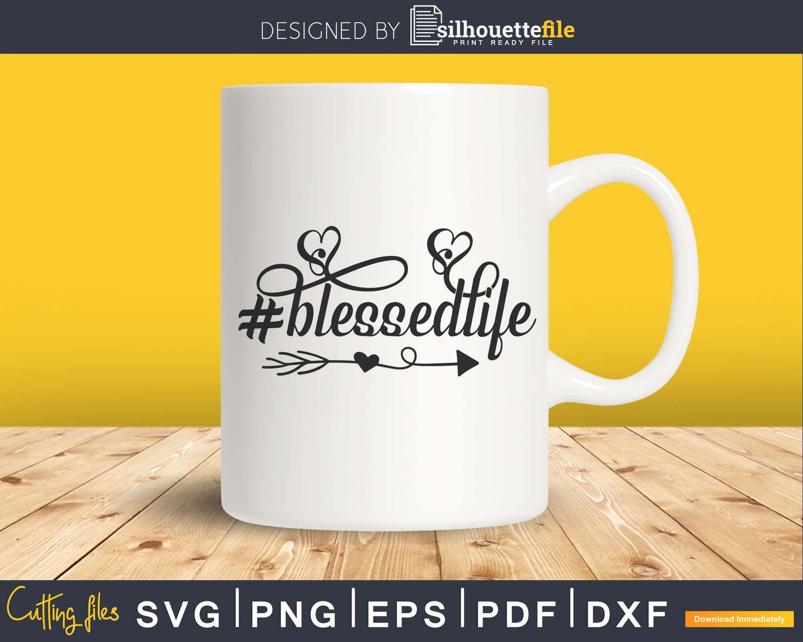 Has Blessed life svg cricut cutting silhouette mechine files ...