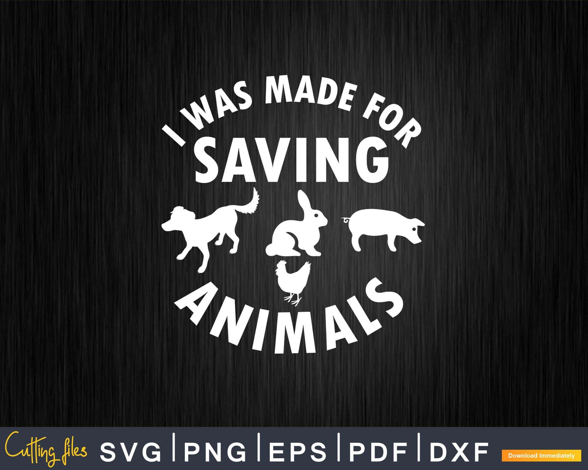 I Was Made For Saving Animals Vet Tech Svg Print Ready Files ...