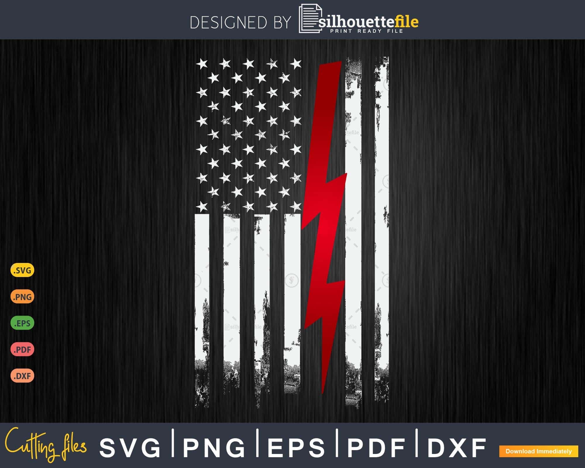 Lineman Electrician Electrical Engineering Flag Svg Png Cricut File ...