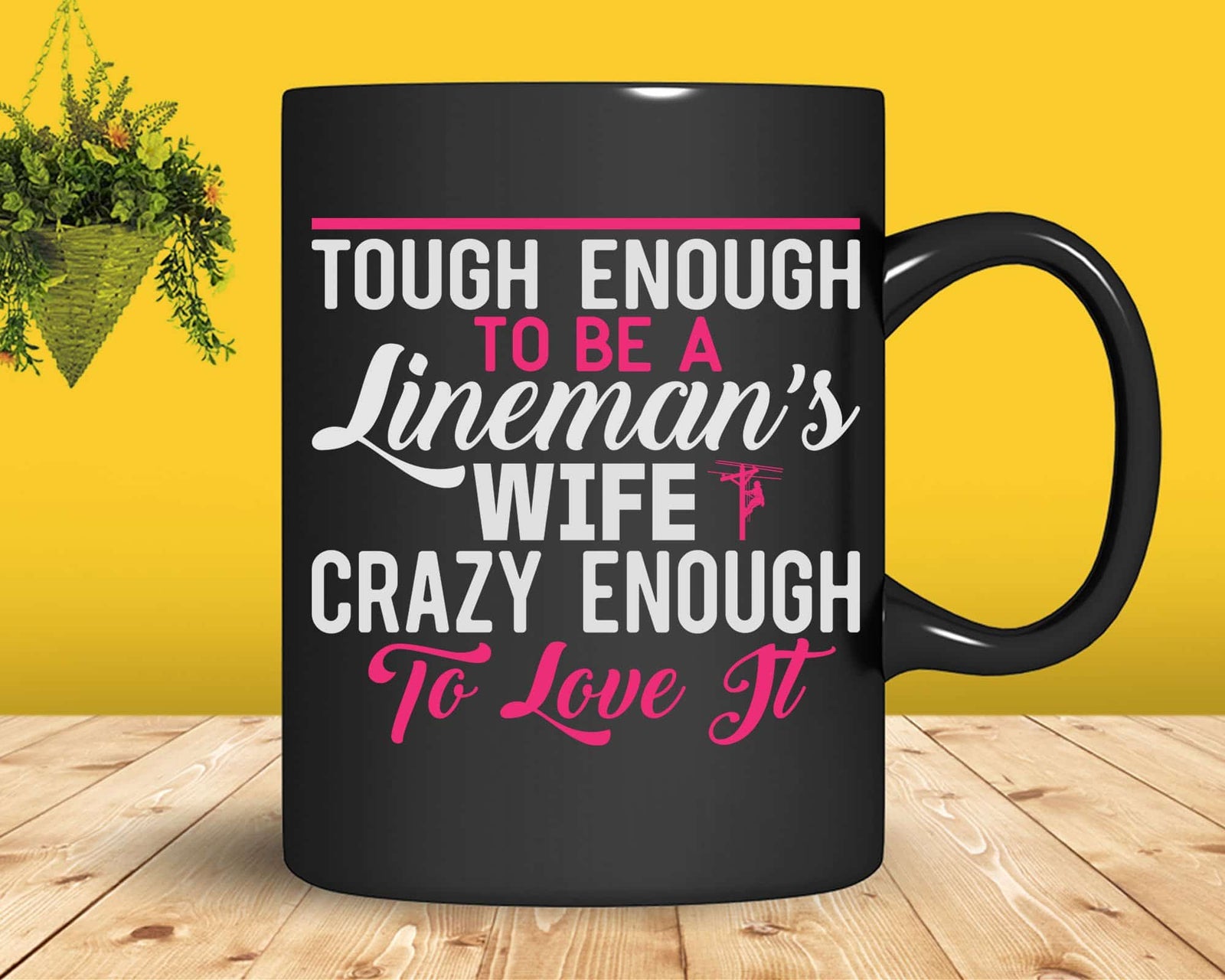 Lineman Wife Tough Crazy Funny Electrical Lineworker Svg Png Files ...