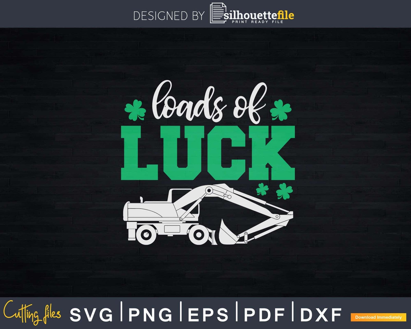 Loads Of Luck Svg Dxf Png Cut Files | Silhouettefile