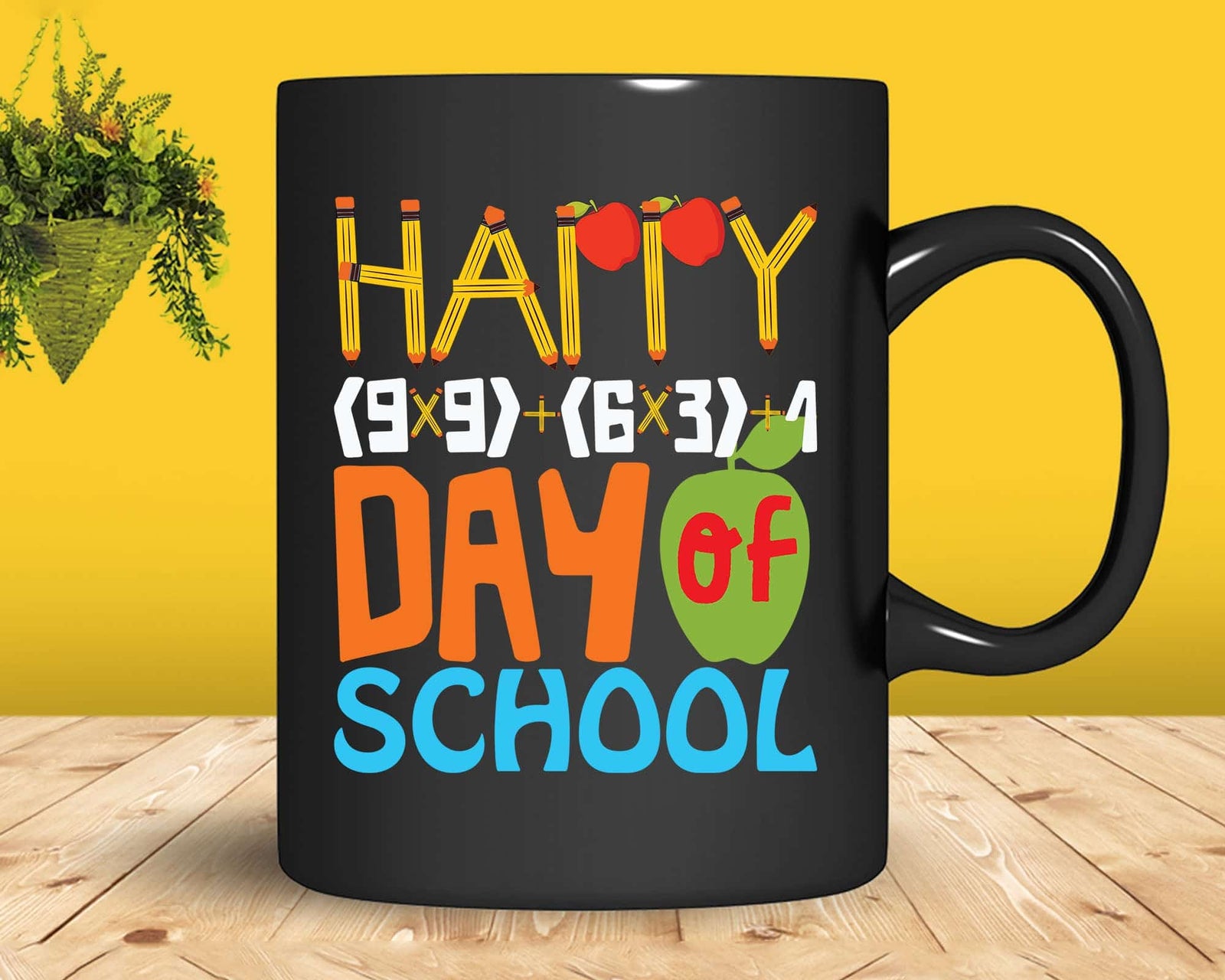 Math Formula 100 Days Of School Svg Png Editable Tshirt | Silhouettefile