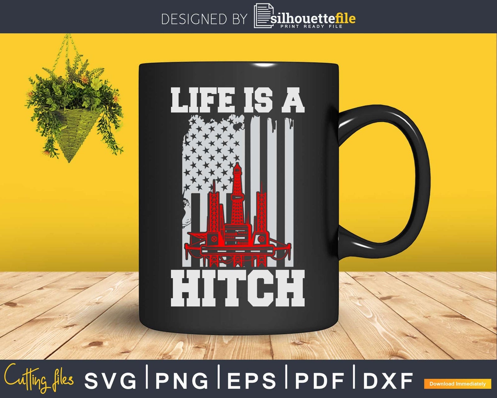Oilfield Worker Driller Fracker Oilman Oil Rig Svg Png | SilhouetteFile