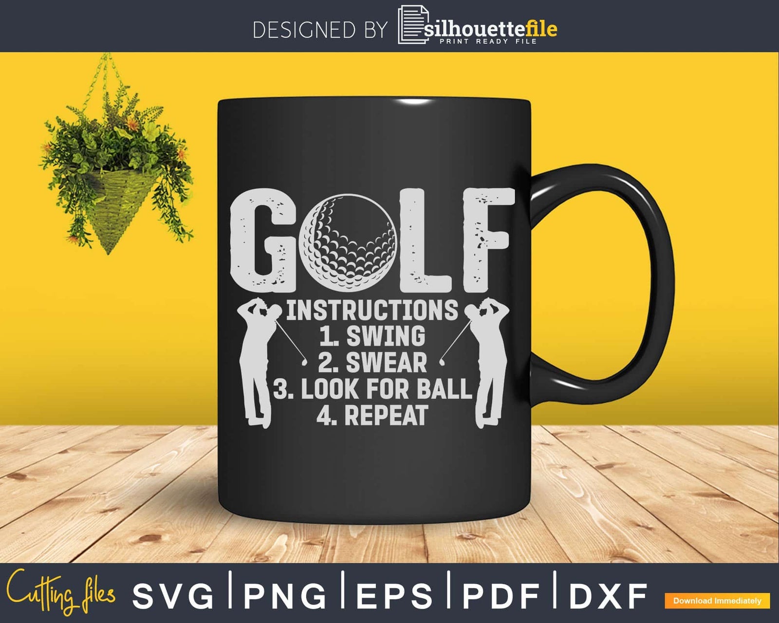Perfect Golf Instructions Svg Dxf Cricut Cut Files | Silhouettefile