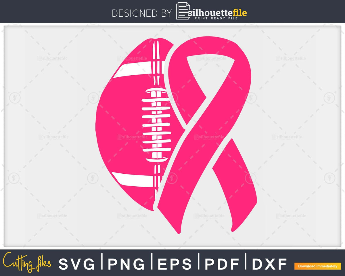 Breast Cancer Football Logo Pin Page