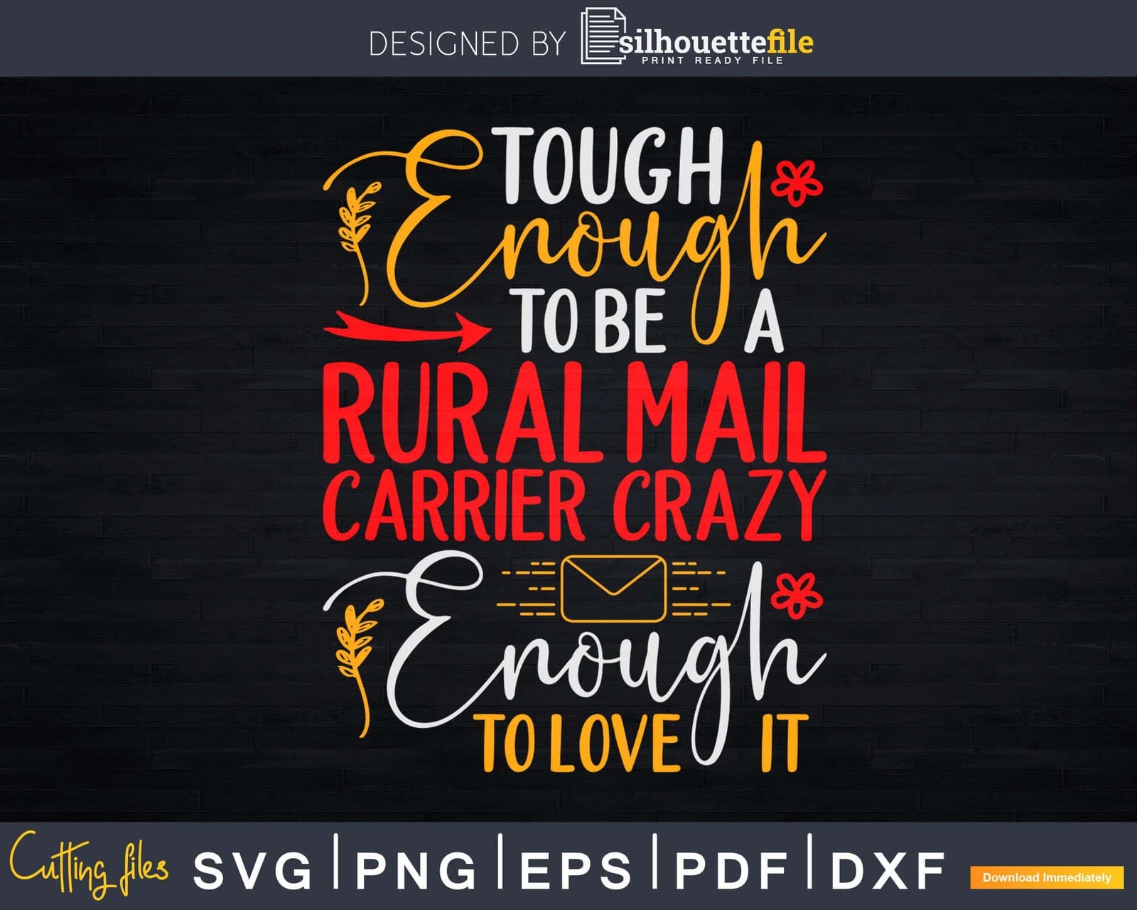 Rural Carrier Post Office Svg Dxf Cut Files | Silhouettefile