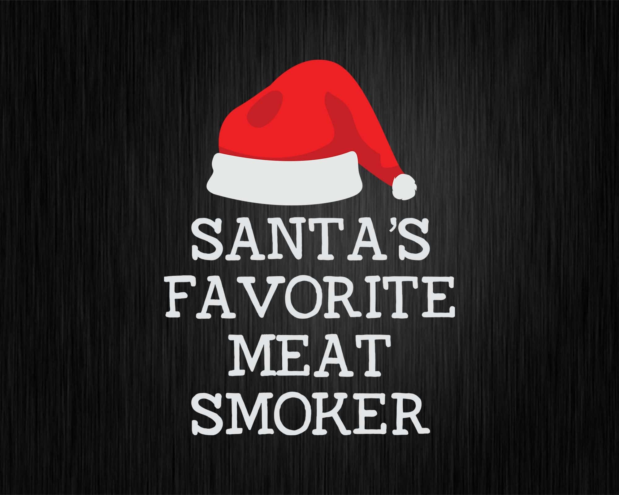 Santa's Favorite Meat Smoker Christmas BBQ Svg Png Cricut File ...