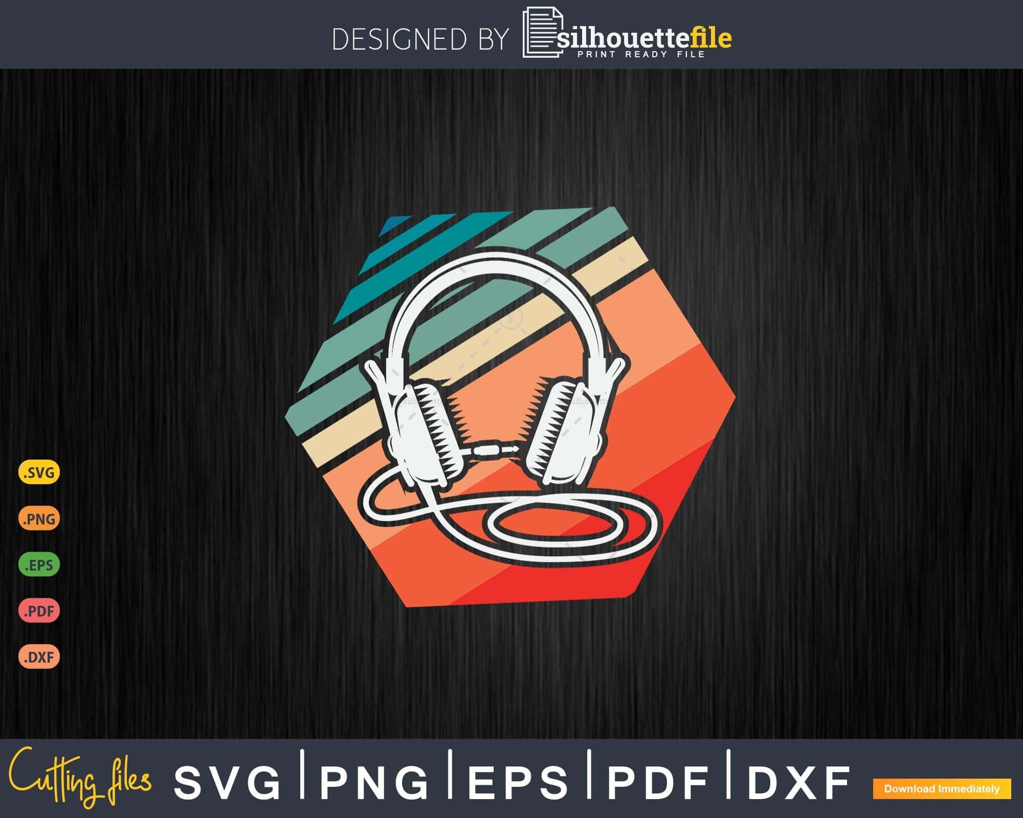 Singer Vocalist Musician Funny Retro Microphone Singing Svg Cut Files ...