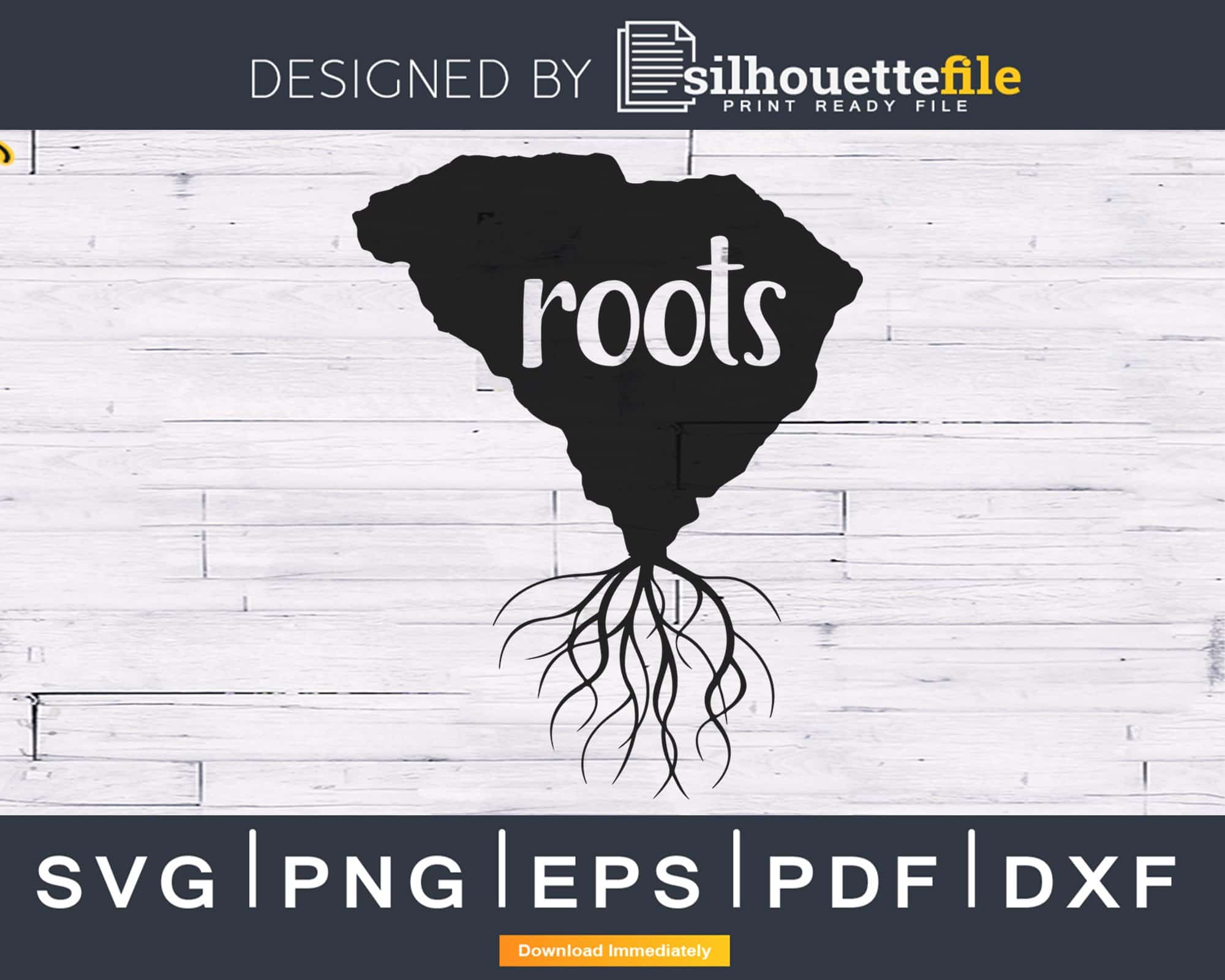 South Carolina SC Roots Home Native Map svg cricut cut digital files ...