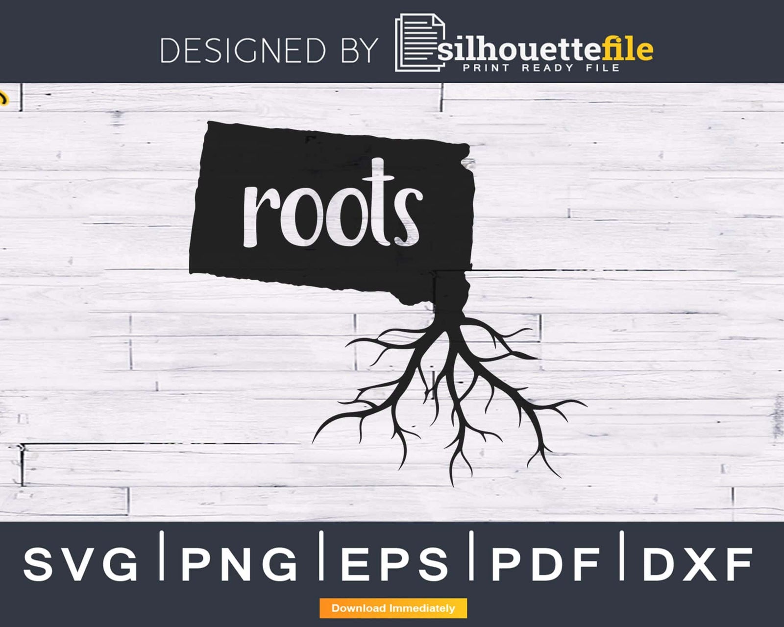 South Dakota SD Roots Home Native Map svg cricut cut | Silhouettefile