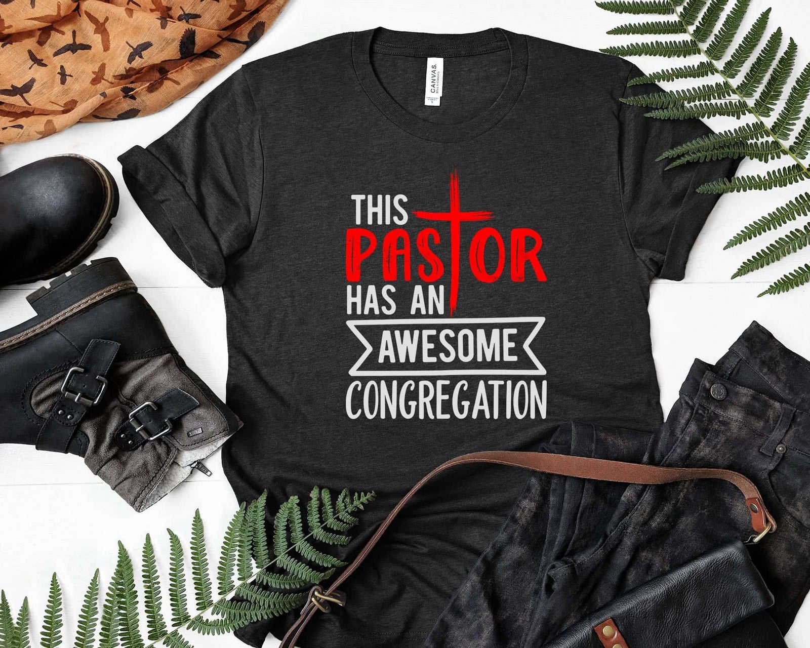This Pastor Has An Awesome Congregation Priest Svg Png Files ...