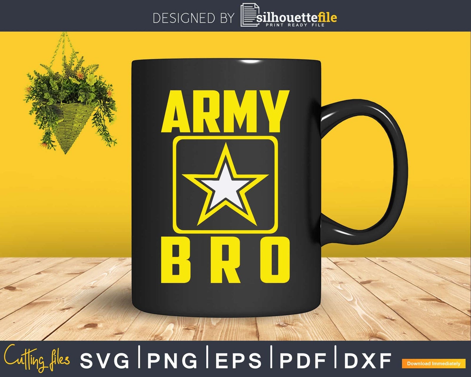 U.S. Army Proud Brother Army Svg T-shirt Design | SilhouetteFile