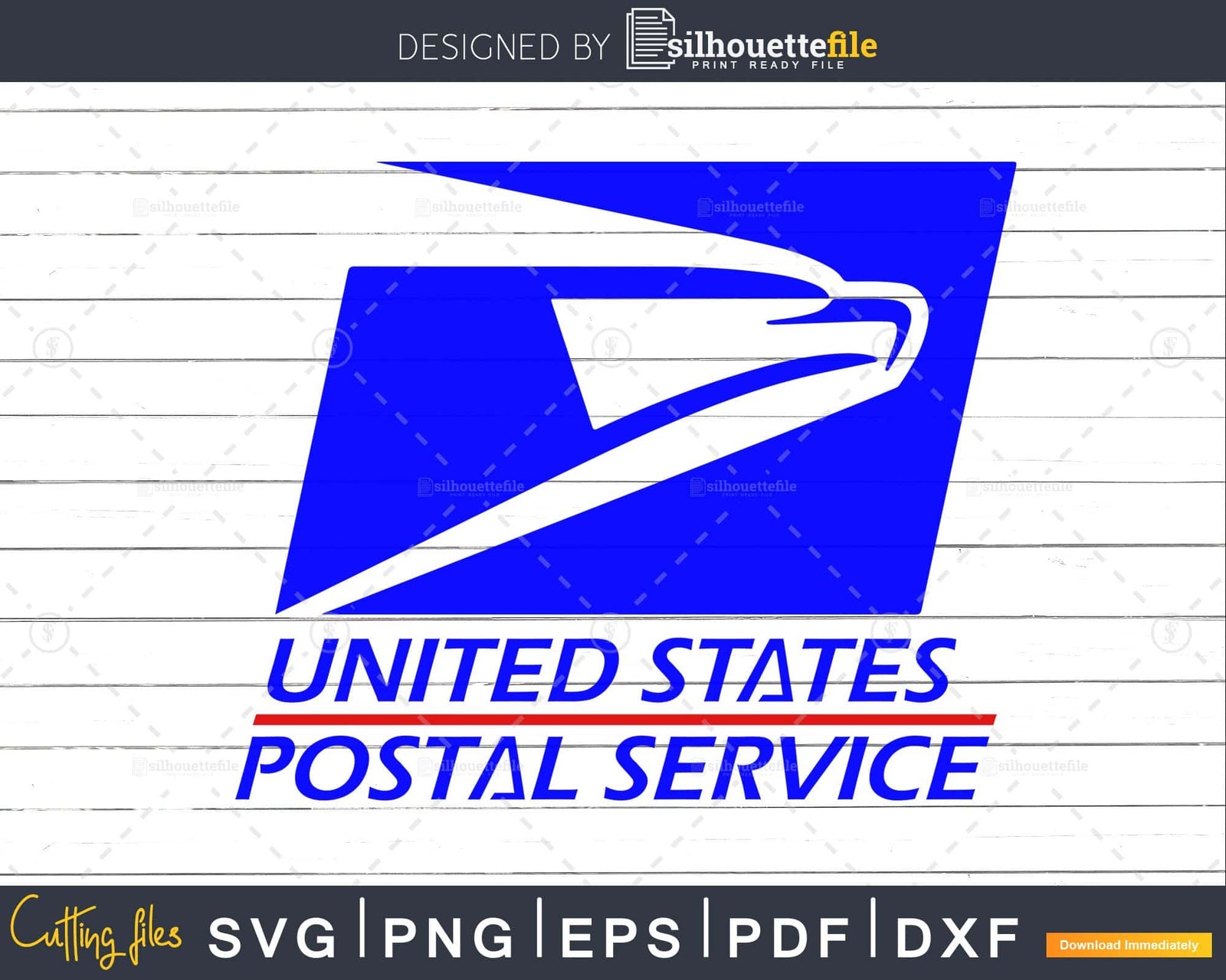 USPS United States Postal Service Post Office logo SVG Cut Files ...