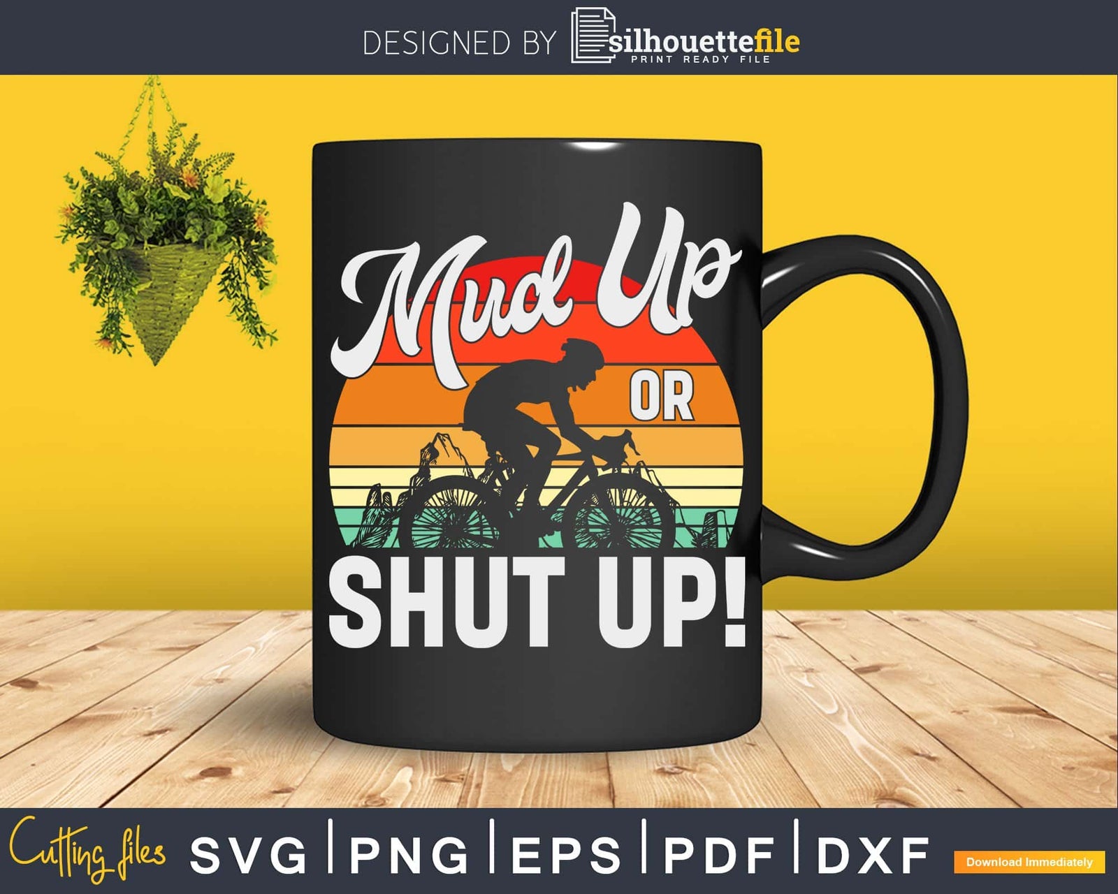 Vintage Retro Mud Up Or Shut Up Off Road Svg Cricut digital cut files ...