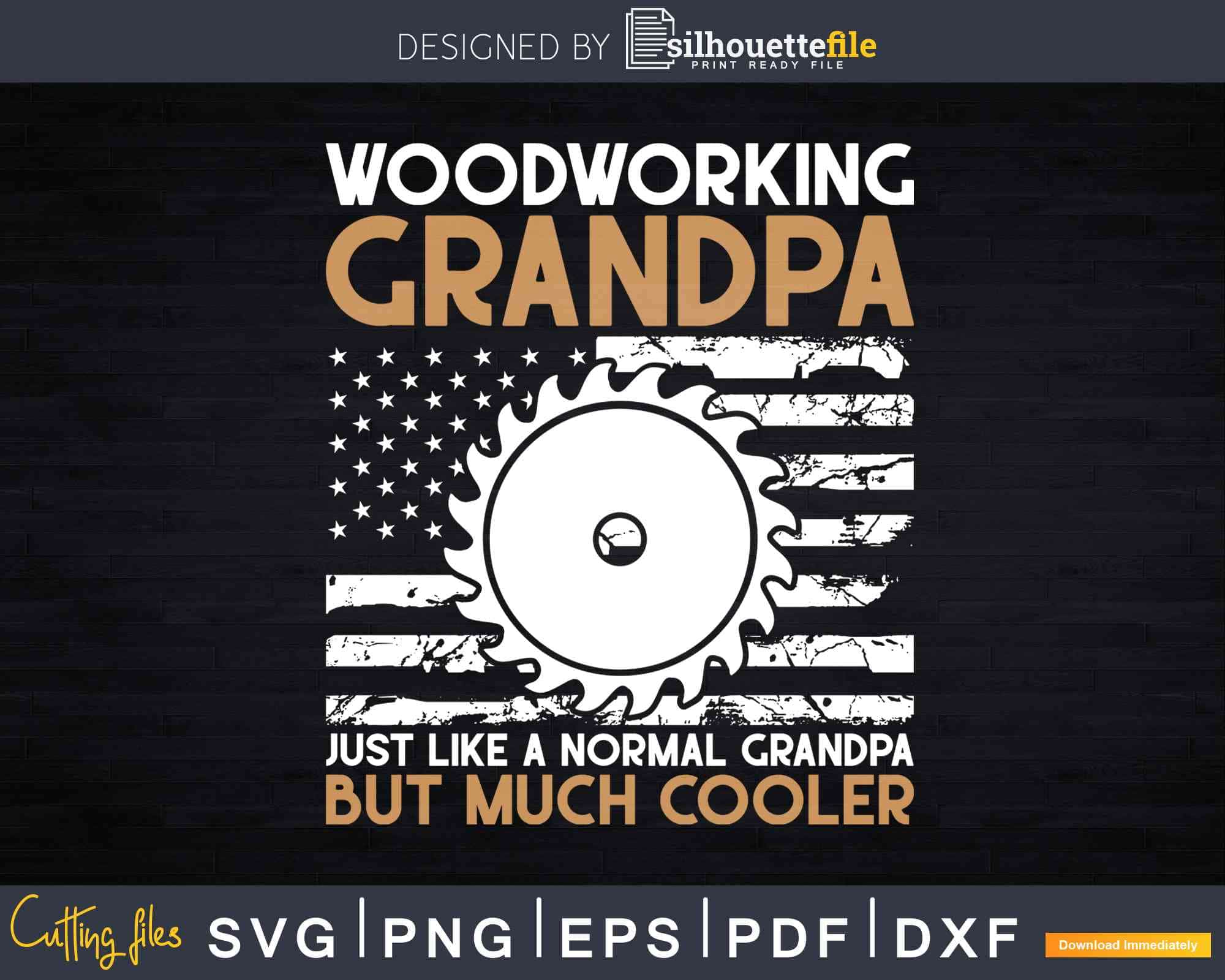 Woodworking Grandpa Svg Dxf Cricut Craft Design Cut Files | Silhouettefile